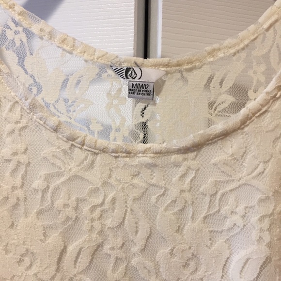 Volcom | Tops | Nwtvolcom Beautiful Lace Tank | Poshmark